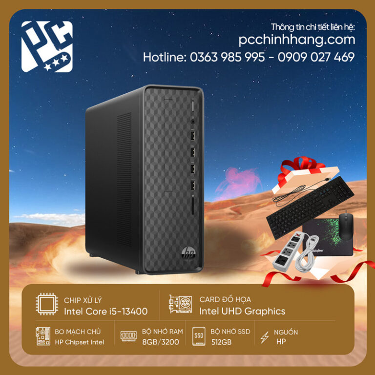 Máy tính đồng bộ HP Chính hãng, mới 100% | PC Chính Hãng